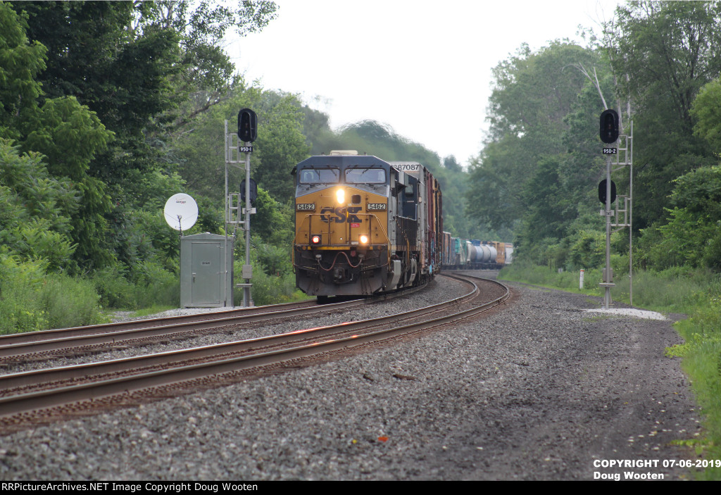 CSXT Westbound Manifest